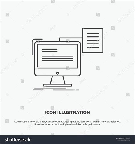 Resume Storage Print Cv Document Icon Stock Vector Royalty Free 1247313685 Shutterstock