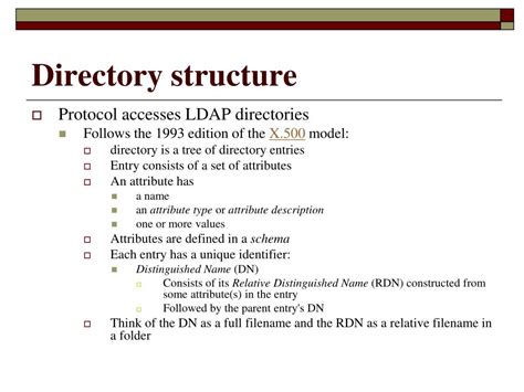Ppt Ldap Powerpoint Presentation Free Download Id1283800