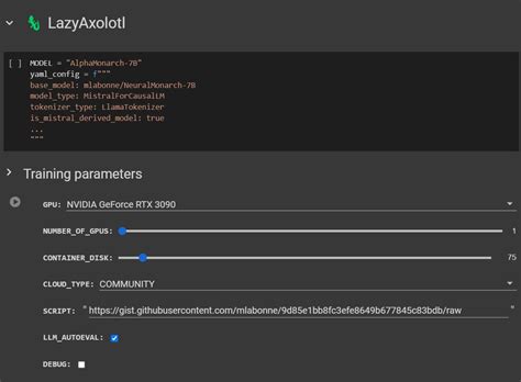 🦎 Lazyaxolotl I Created A Colab Notebook To Automate The Fine Tuning Process Axolotl