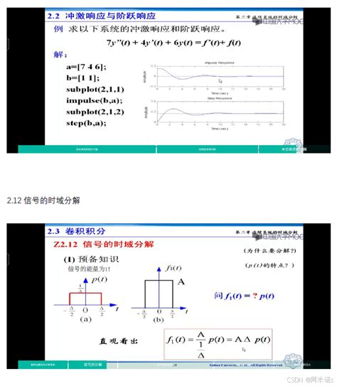 信号与线性系统笔记总结 信号与线性系统分析 Csdn博客