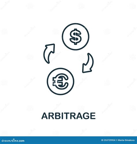 Arbitrage Icon Trendy Arbitrage Logo Concept On White Background From
