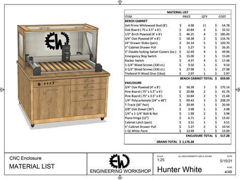 Cnc Enclosure Xxl Build Plans Etsy