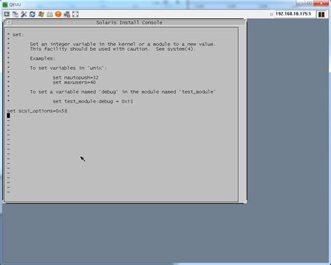 Chandler Sparc Solaris On QEMU