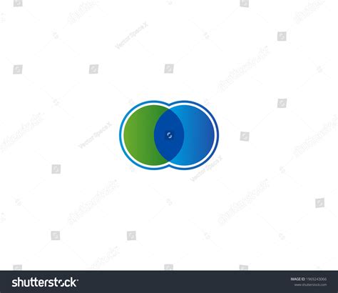Round Shape Company Logo Design Template Stock Vector Royalty Free