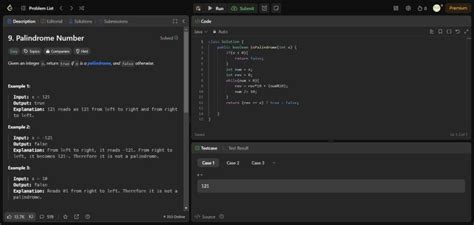 🚀 Checking If A Number Is A Palindrome In Java 🔍 Problem Statement A Manish Kumar