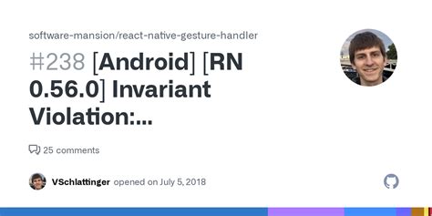Android Rn 0560 Invariant Violation Requirenativecomponent