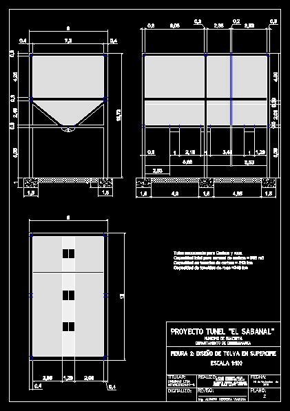 Surface Mining Hopper DWG Block For AutoCAD Designs CAD