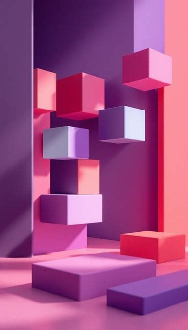 Free Floating Geometric Blocks Photo Geometric Minimal Blocks Download At Stockcake