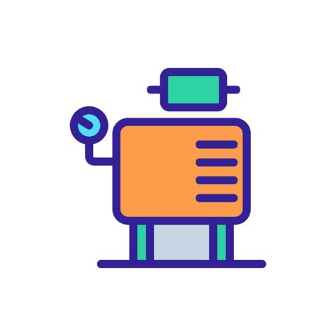Compressor Monitoring Sensors Icon Vector Outline Illustration 10146068 Vector Art At Vecteezy