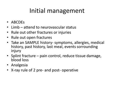 Basic Fracture Management JUNE Pptx