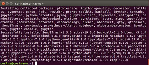 VMware中ubuntu 的 jupyter notebook安装与初次使用 小白的学习笔记
