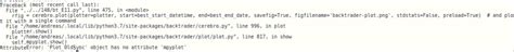 Pythonbacktrader Krasser Fehler In Backtrader Plotoldsync Object