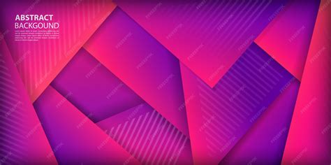 Premium Vector Colorful Gradient Triangles Shapes Background