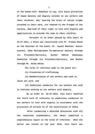 SC Directs Issuance Of Aadhaar Card To Sex Workers Pdf