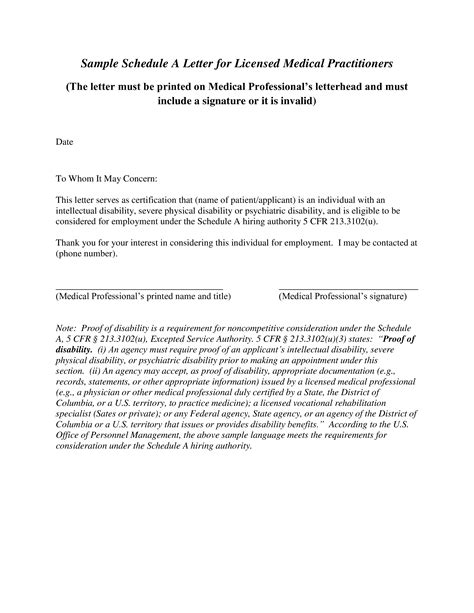 Disability Sample Letter From Doctor Confirming Illness Character Reference Letter