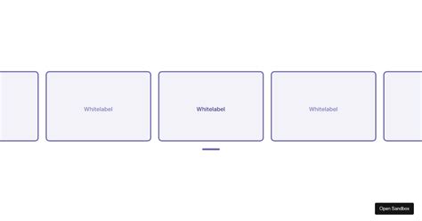 React Clickable Carousel Codesandbox