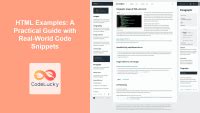 HTML Examples A Practical Guide With Real World Code Snippets CodeLucky