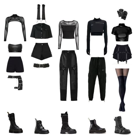All Black Concept Stage Outfit