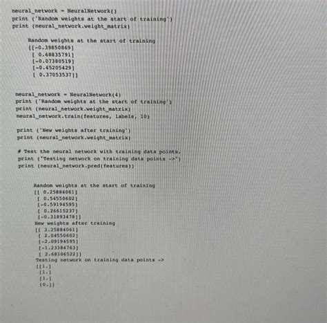 We Developed A Python Code To Train A Perceptron For