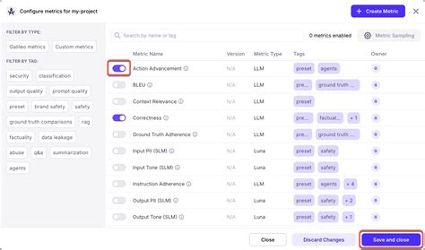 Log Stream Metrics Galileo