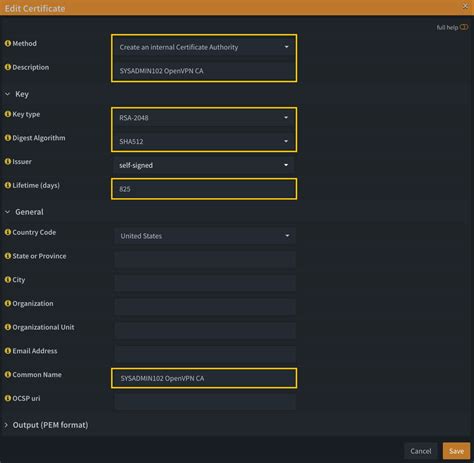 Opnsense Openvpn Instance Remote Access Ssltls User Auth