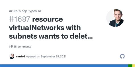 Resource Virtualnetworks With Subnets Wants To Delete The Existing Subnet · Issue 1687 · Azure