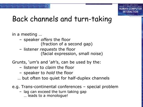 HCI E Ch Communication And Collaboration Models PPT
