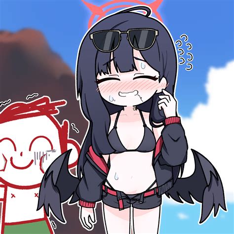 Mora Moragooyoo Doodle Sensei Blue Archive Ichika Blue Archive