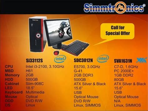Desktop PC At Best Price In Dhandhuka By Smile Infotech Computer World ID 2570593955