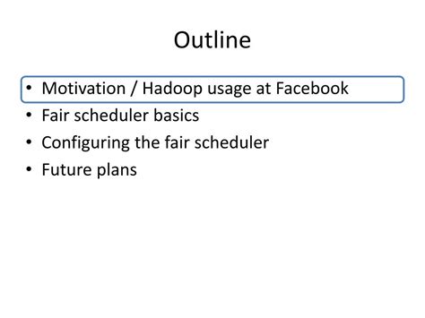 Ppt The Hadoop Fair Scheduler Powerpoint Presentation Free Download