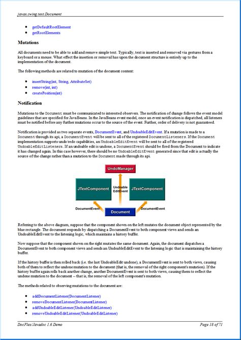 docflex javadoc 1 6 0 multi format doclet and doclet development tool