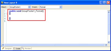 Creating Summary Totals On Custom Report