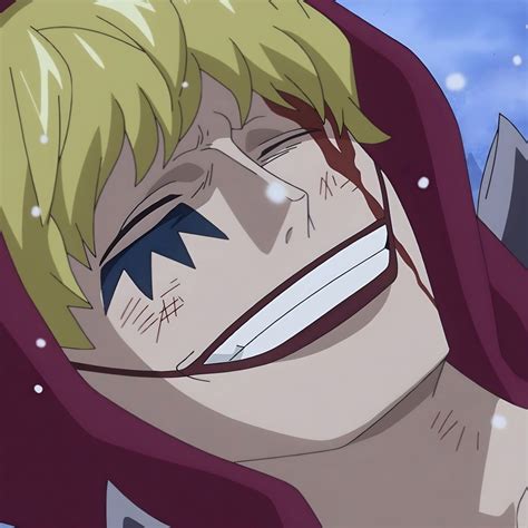 One Piece Anime Character With Blonde Hair And Blue Eyes Corazon Op