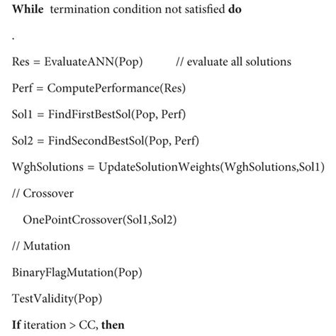 The Main Steps Of The Proposed Weighted Gene Genetic Algorithm Wgga Download Scientific Diagram