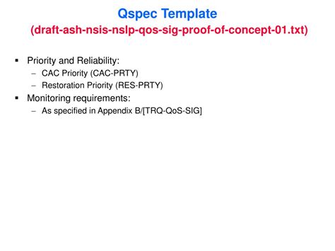 Ppt Nsis Signaling For Qos Models Was Qos Model Discussion