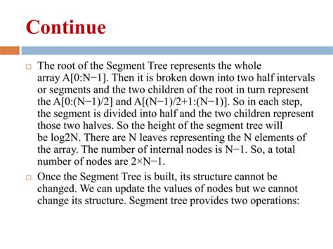 Segment Tree Algorithmpptx