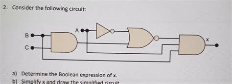 Solved Consider The Following Circuit A Determine The Chegg