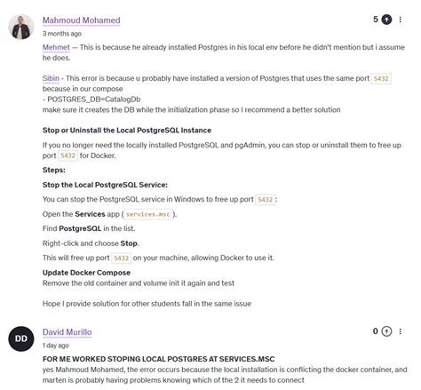 Docker Postgresql Microservices Softwaredevelopment Devops