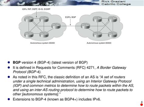 PPT CIS CCNP ROUTE Ch Border Gateway Protocol Solution For ISP