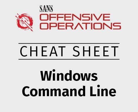 Windows Key Cheat Sheet