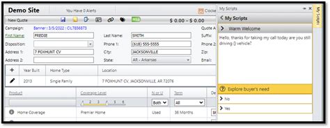 How To Create Scripts Inline Data Systems Crm