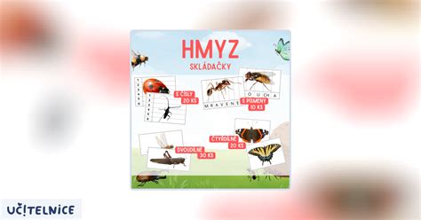 Hmyz Skládačky Učitelnice Hmyz Skládačky Učitelnice