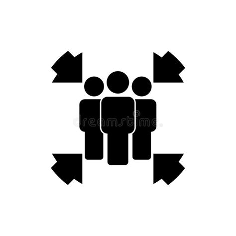 Assembly Area Icon Isolated On White Background Stock Vector