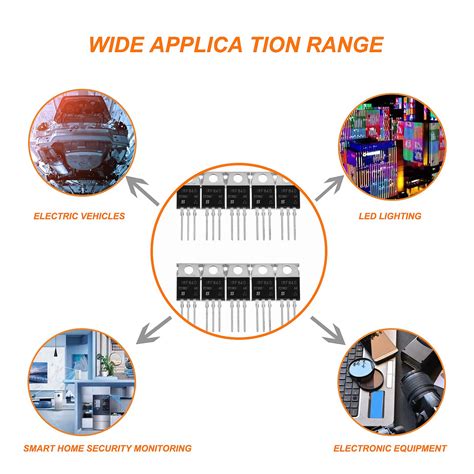 Snapklik Values PCS MOSFET Kit IRFZ N IRF N IRF N IRF N IRF N IRF
