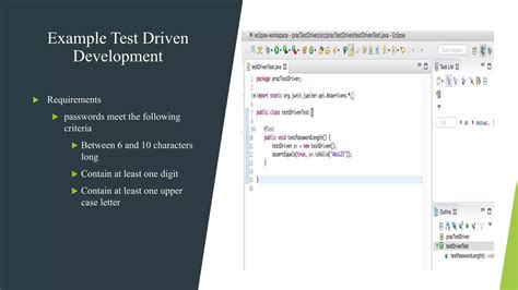 Presentation Test Driven Development Pptx Programming Languages