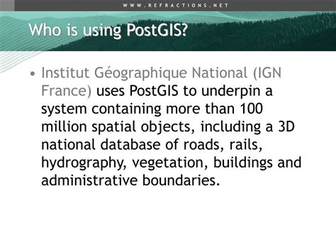 PPT - Introduction to PostGIS PowerPoint Presentation, free download ...