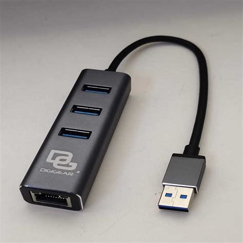Jual USB HUB LAN CARD DIGIGEAR USB TYPE C 3 0 Shopee Indonesia