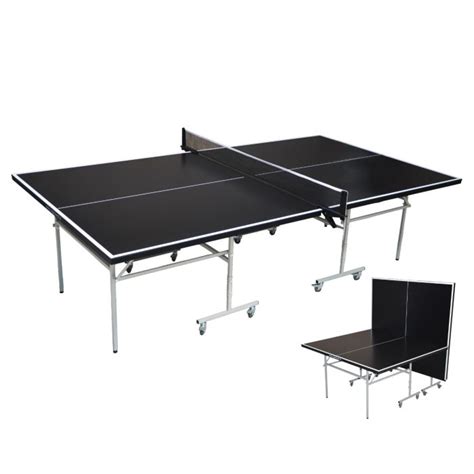 Tavolo Da Ping Pong Elite Outdoor Piano Nero Da Esterno Ripiegabile