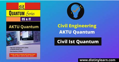 Civil All Aktu Quantum Free Pdf Download For Btech 1st Year Distiny Learn