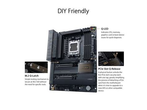 ASUS ProArt X E CREATOR WIFI AMD X AM Ryzen Desktop ATX Motherboard